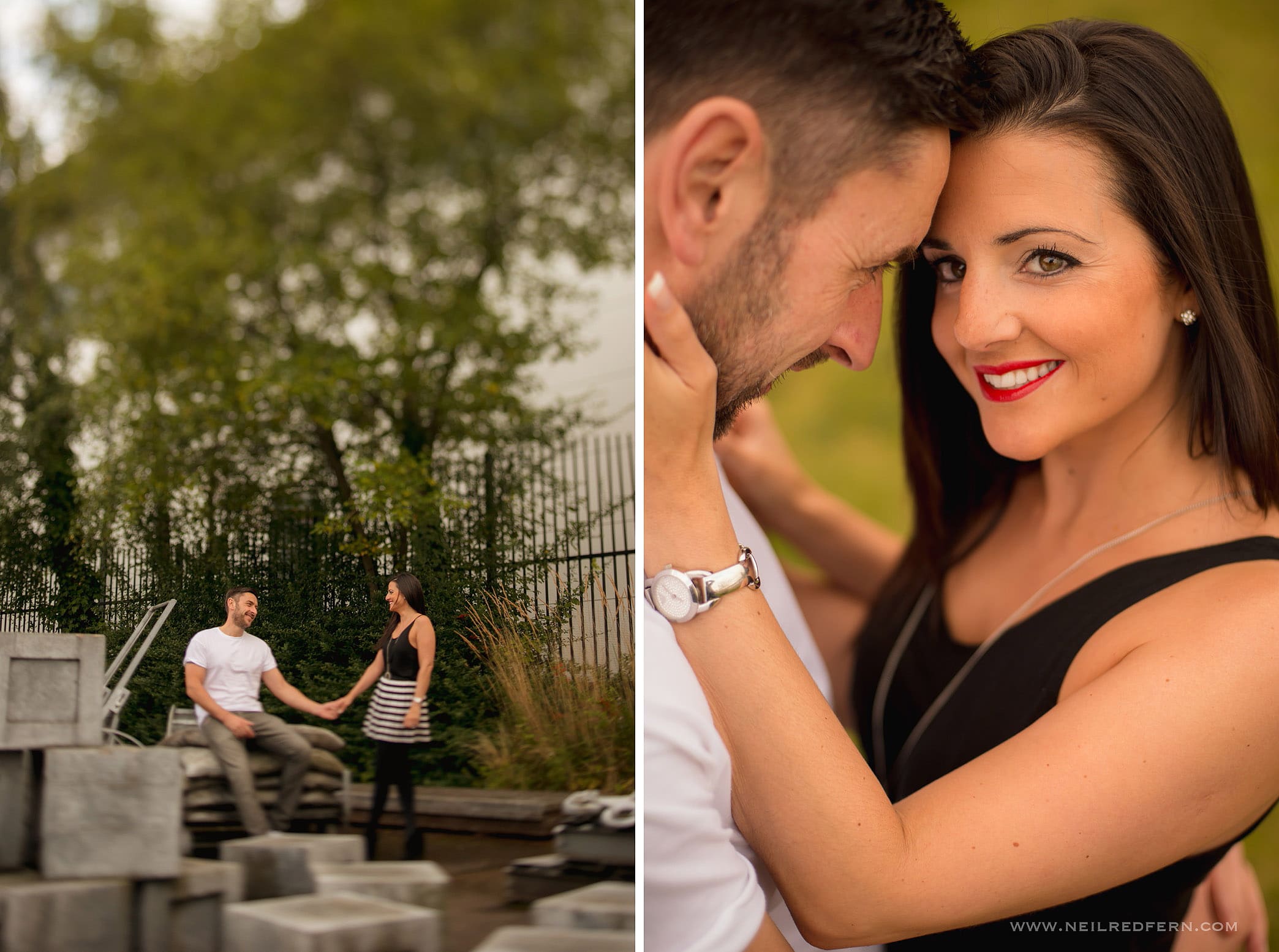 Salford Quays engagement shoot - Keziah & David